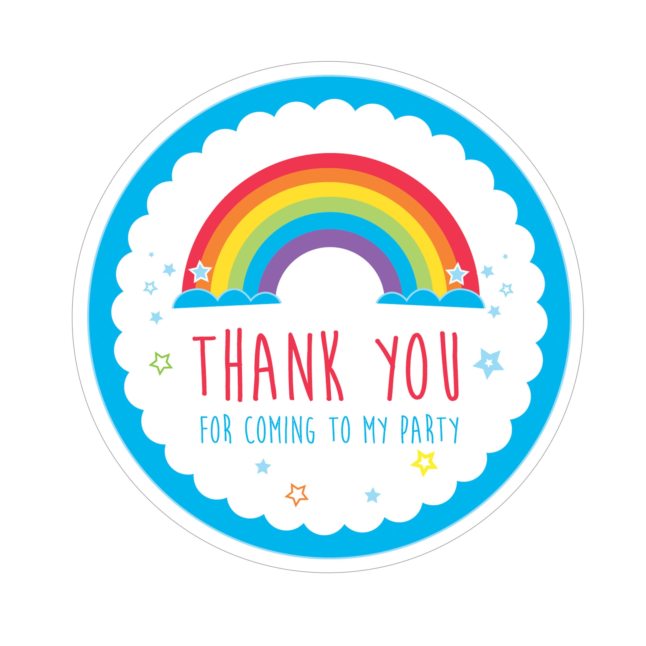 8cm - Party Bag Labels – The Curious Caterpillar
