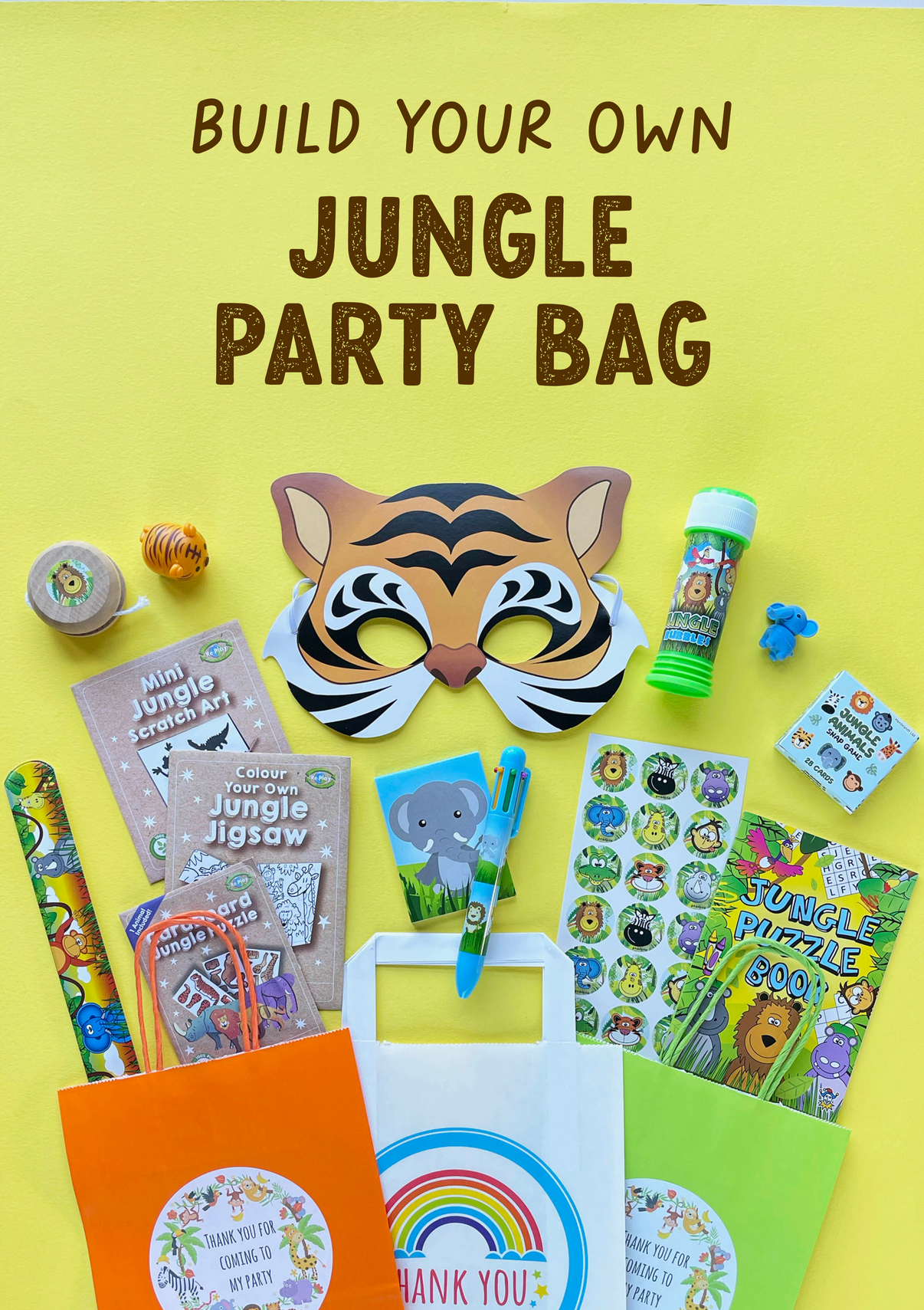 Jungle Party Bag - DIY – The Curious Caterpillar