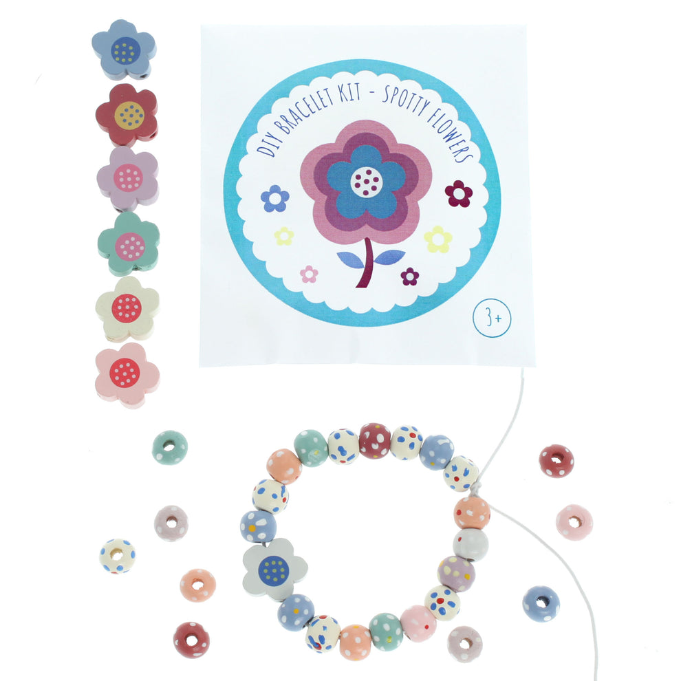 DIY Spotty Flower - Bracelet Kit – The Curious Caterpillar