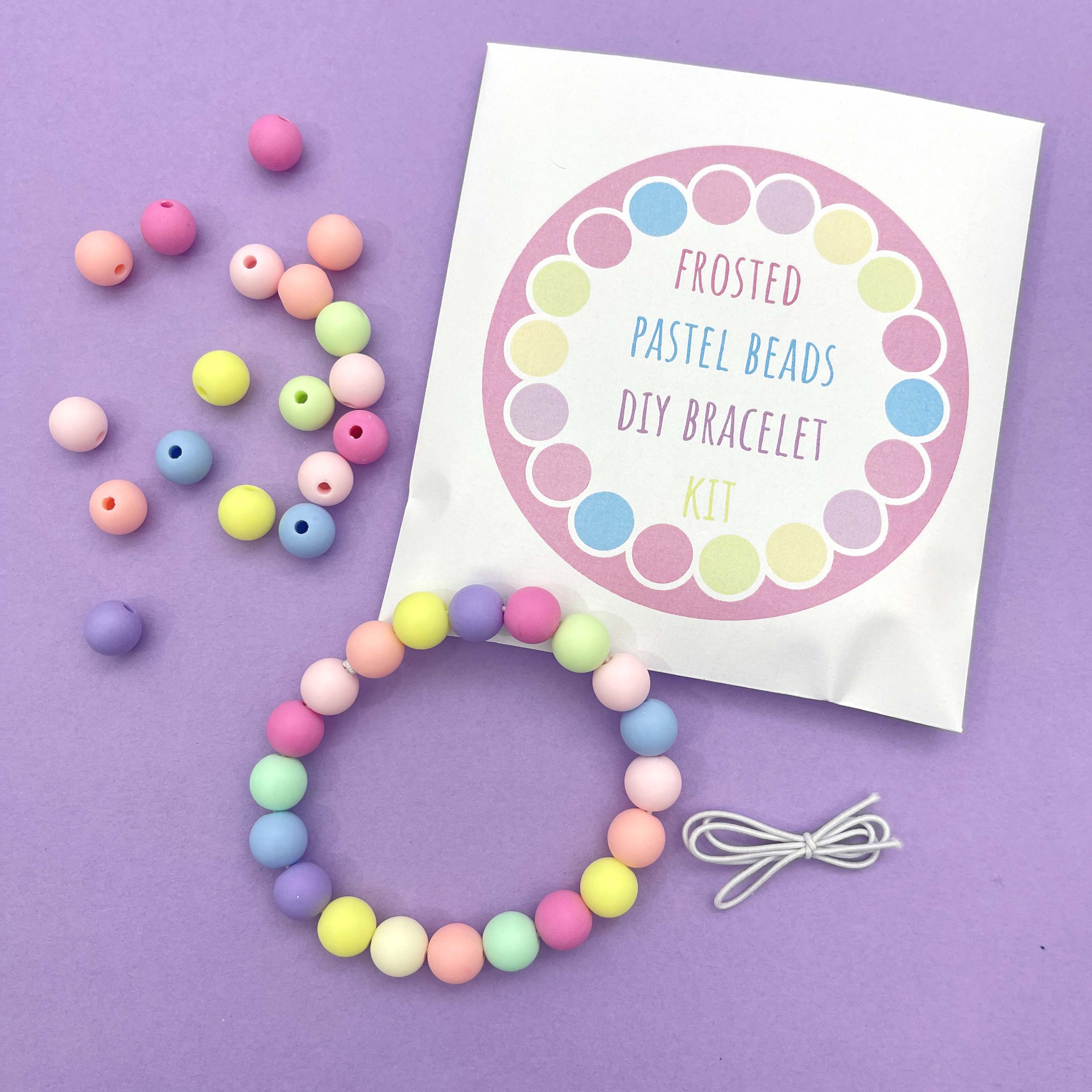Frosted Pastel DIY Bracelet – The Curious Caterpillar