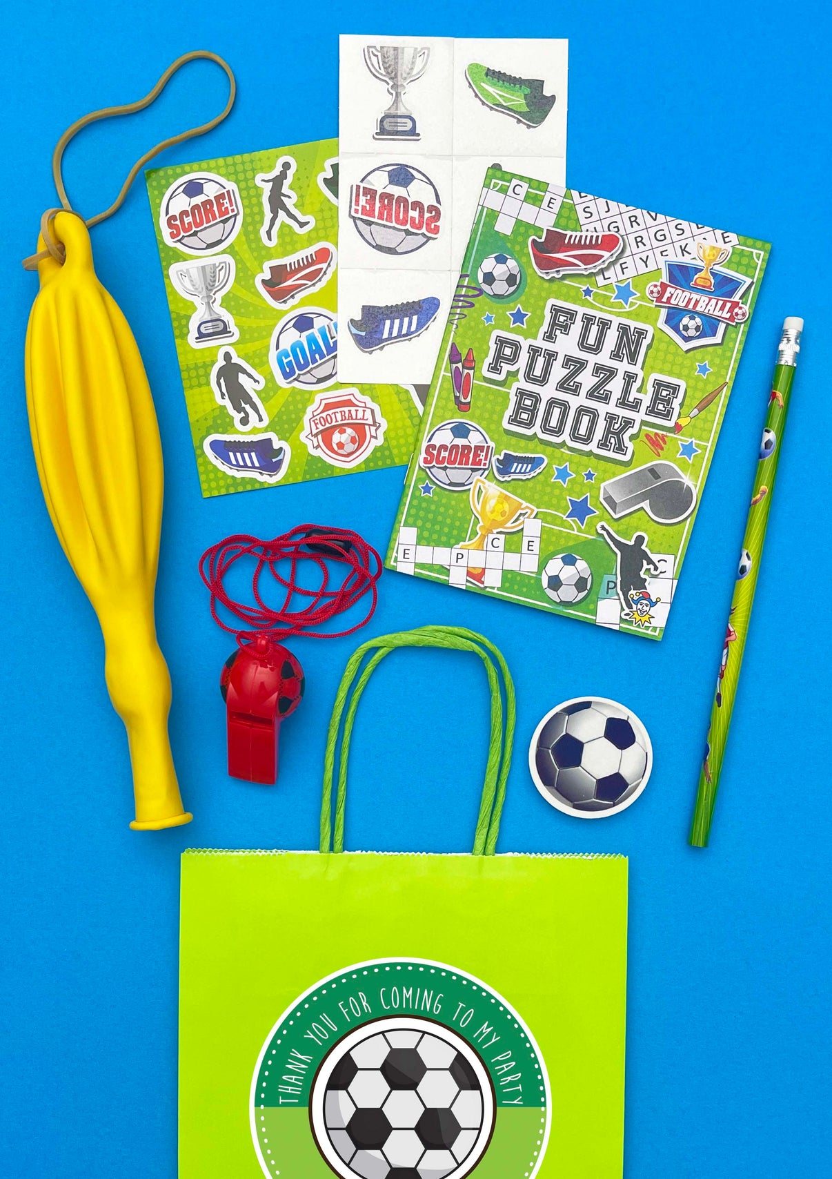 The Goal Football Party Bag – The Curious Caterpillar