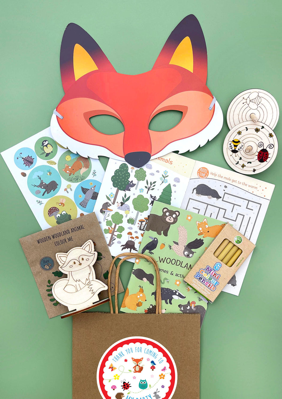 Boys Party Bags, Boys Filled Party Bags - The Curious Caterpillar