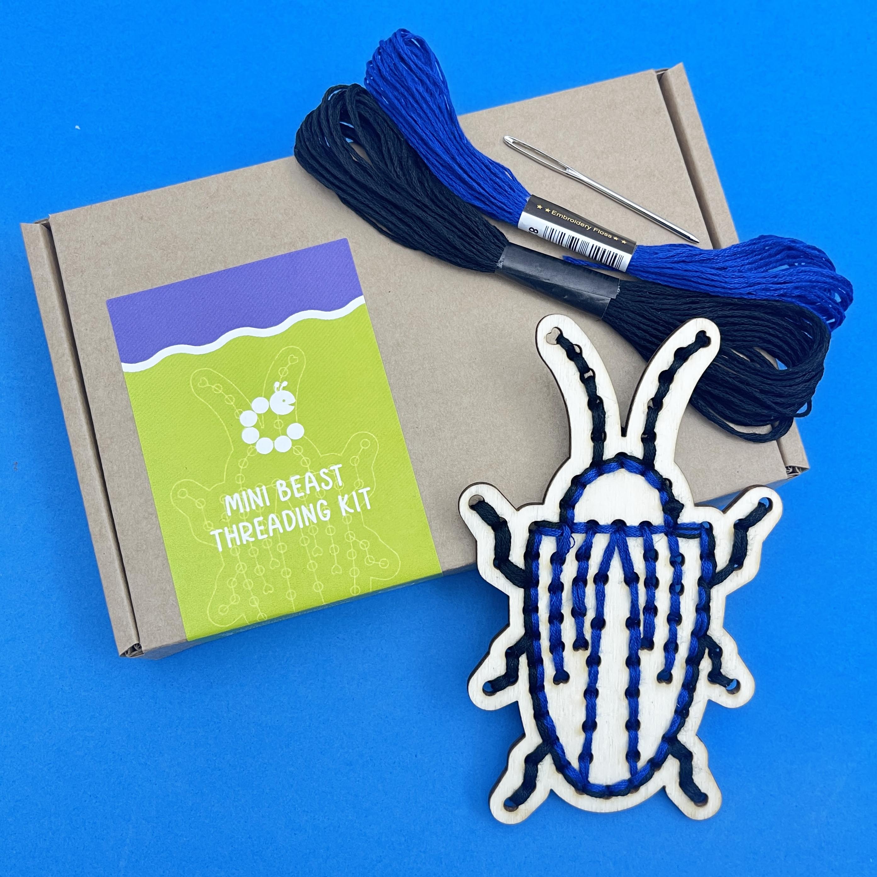 Mini Beast Threading Kit – The Curious Caterpillar