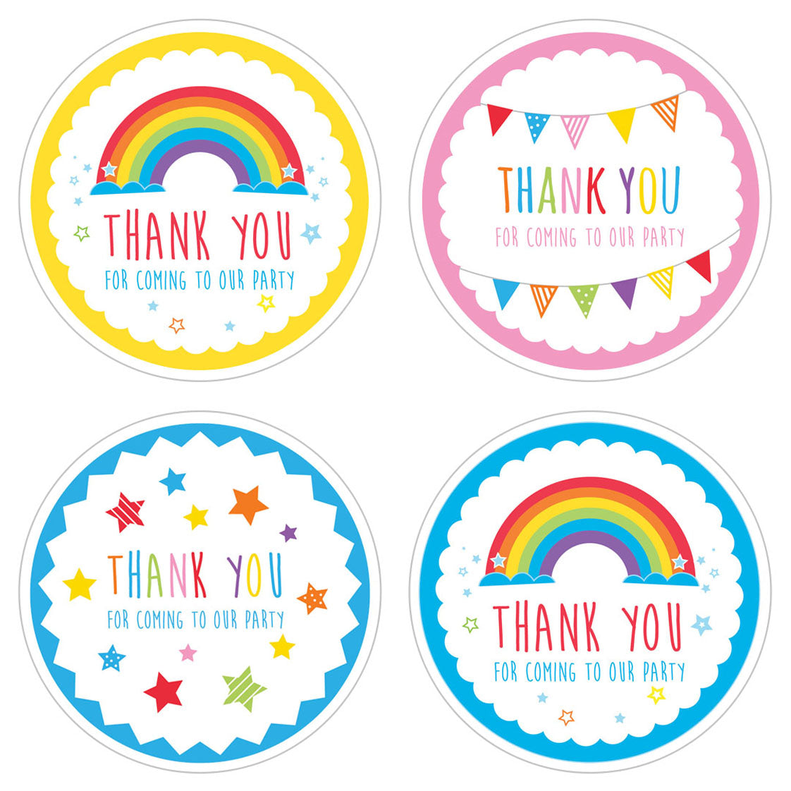 9.5cm - Party Bag Labels - Joint Party – The Curious Caterpillar