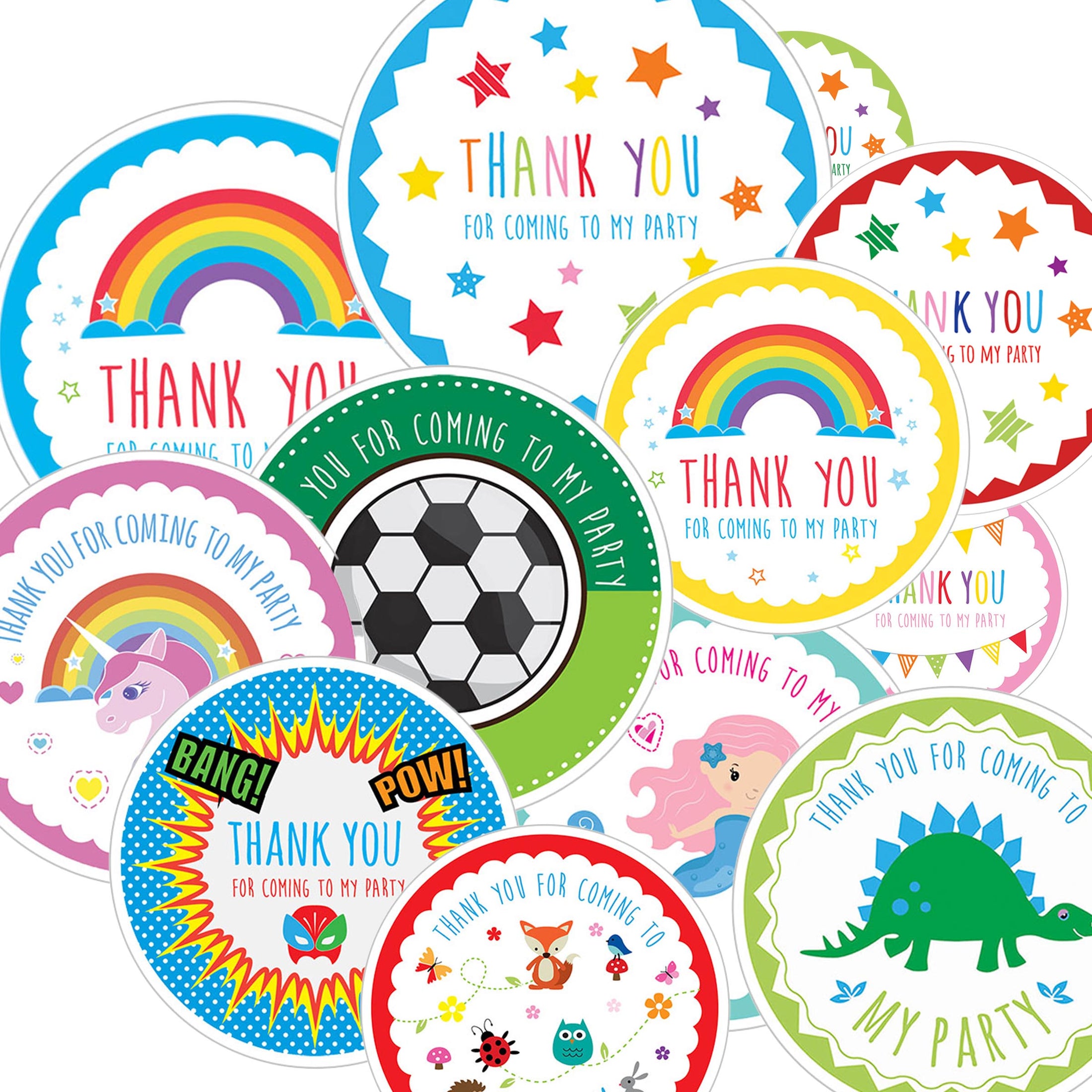 8cm - Party Bag Labels – The Curious Caterpillar