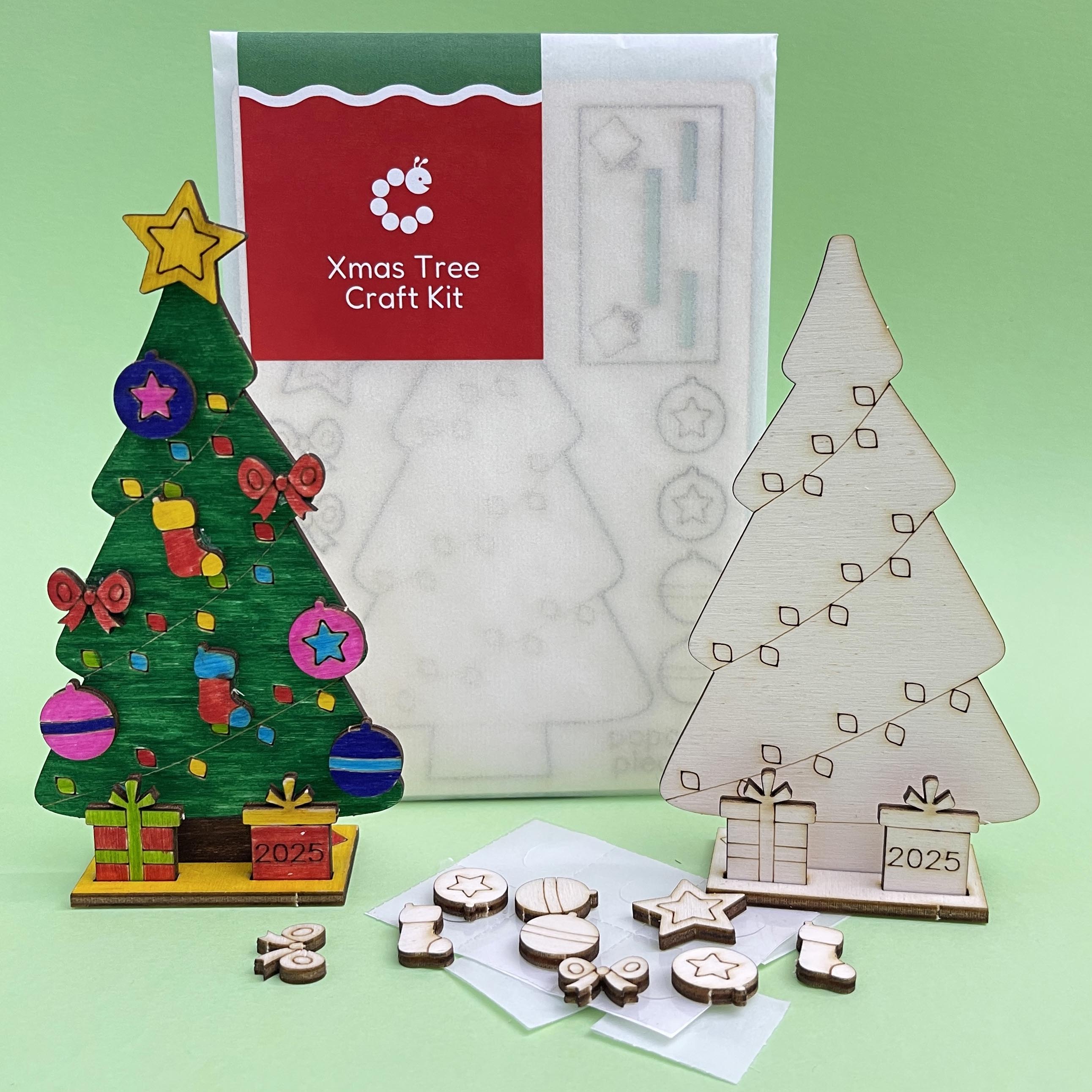 2025 Christmas Tree Craft Kit – The Curious Caterpillar